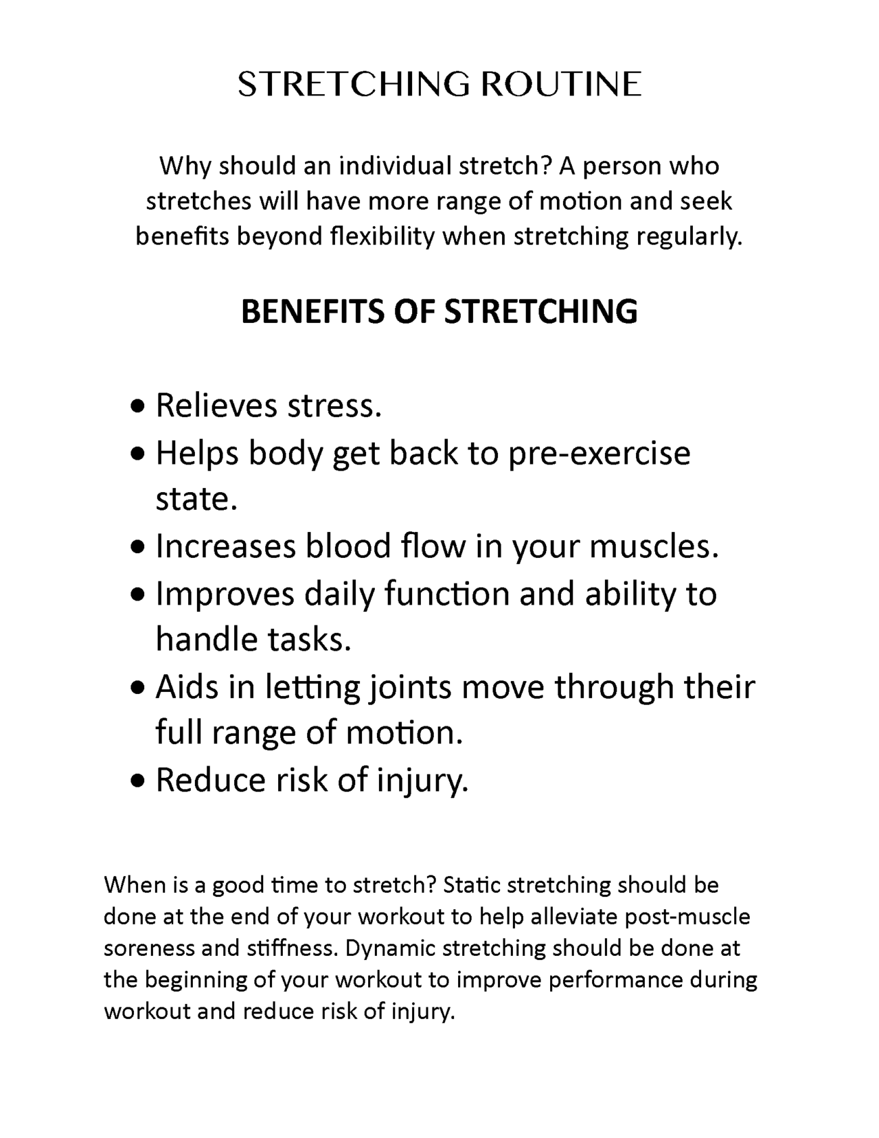 Fitness Center | Kickapoo